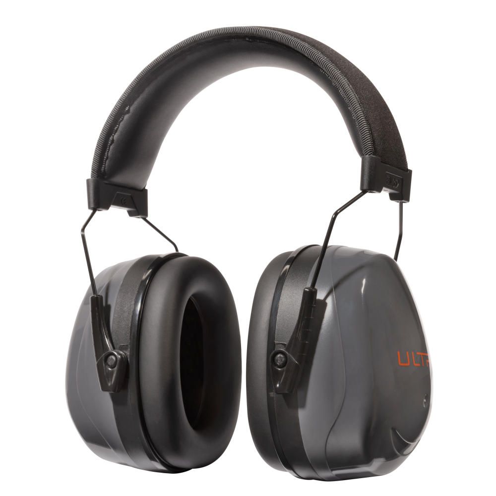 ULTRX Heavy Sound Defender Passive Earmuff, Gray