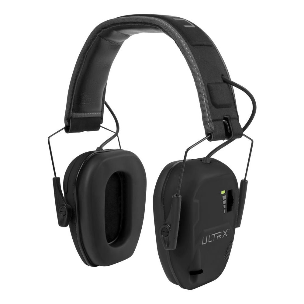 ULTRX Bionic Electronic Earmuff, Midnight Gray
