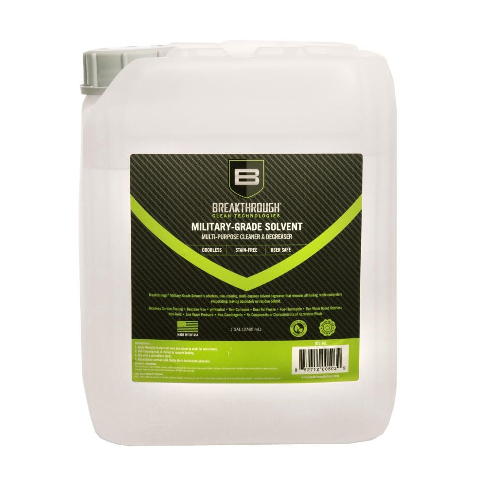 Breakthrough® Clean Technologies Military-Grade Solvent, 1-Gallon Jug ...