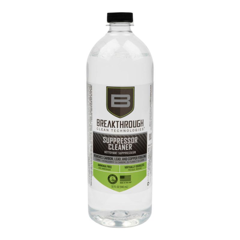 Breakthrough Clean Technologies Suppressor Cleaner, 32oz, Clear