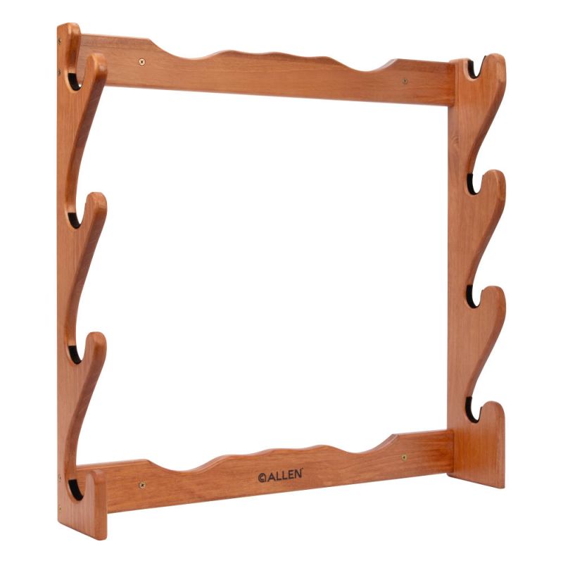 Allen Company 4-Gun Wooden Firearm Rack