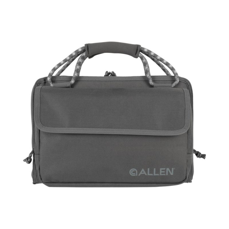 NEW Allen Company Rollins Double Handgun Case, Gray