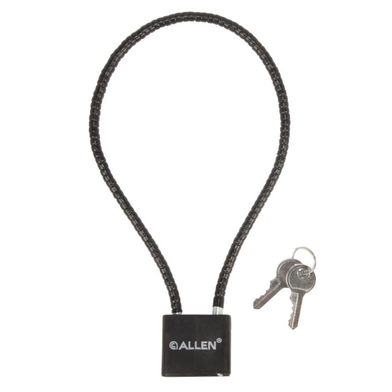 Allen Company 15 Cable Lock, Black